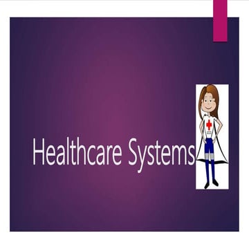 Healthcare systems | PPTX