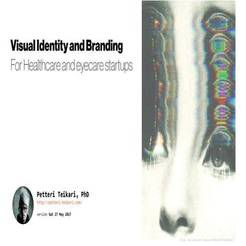 Visual identity and branding for Healthcare | PPT