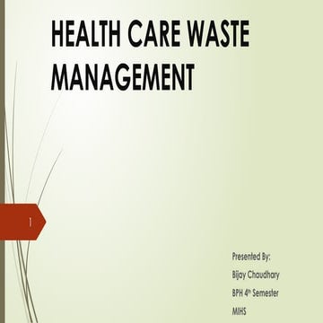 HEALTH CARE WASTE MANAGEMENT IN NEPAL.pptx