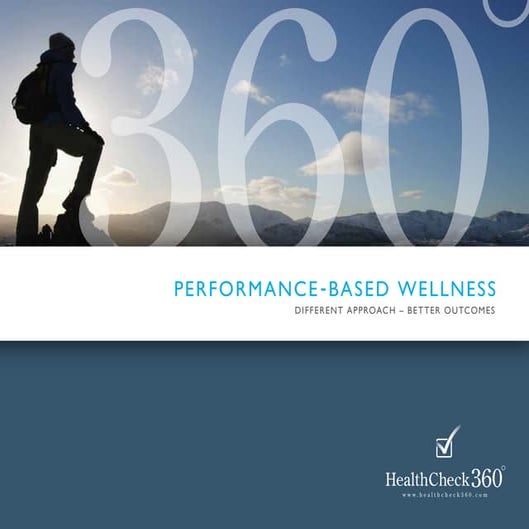 Health check360 corporate brochure | PPT