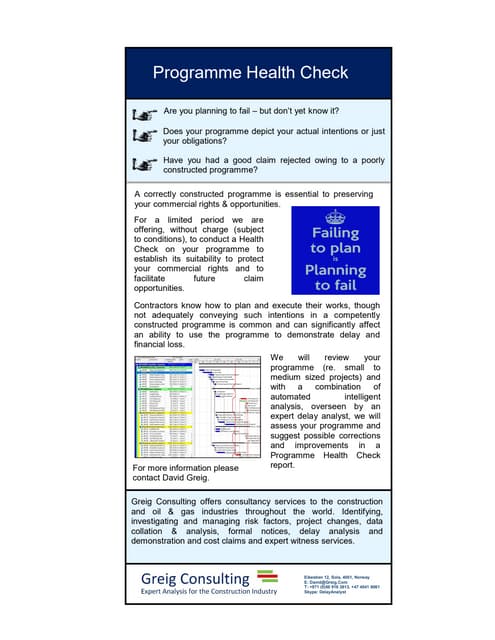 As built programmes (7 Apr 2020) Part 1 | PDF