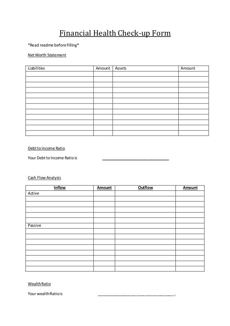 Health Checkup Form health-checkup-form
