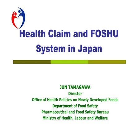 Health Claim & Foshu System In Japan | PDF