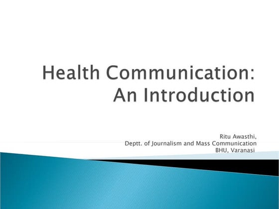 Communication in HealthCare | PPTX | Health Insurance | Insurance