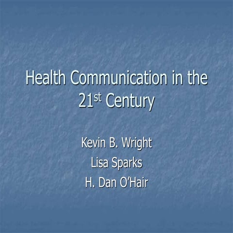 health_communication_21stcentury.ppt