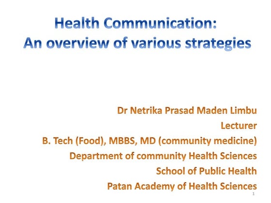 5. Topic 7 - Different methods of communications Types and process of ...