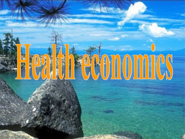 Cost effectiveness analysis | PPTX