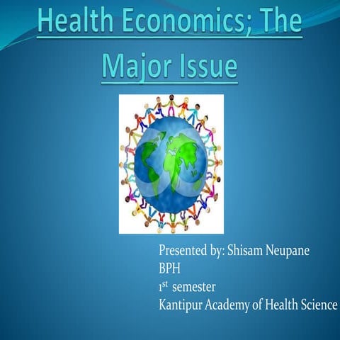 Health economics | PPTX