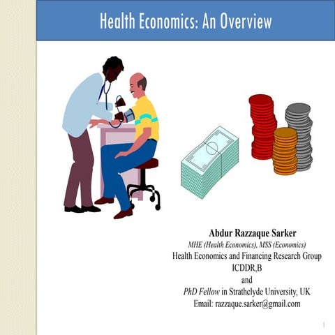Health economics an overview | PPT
