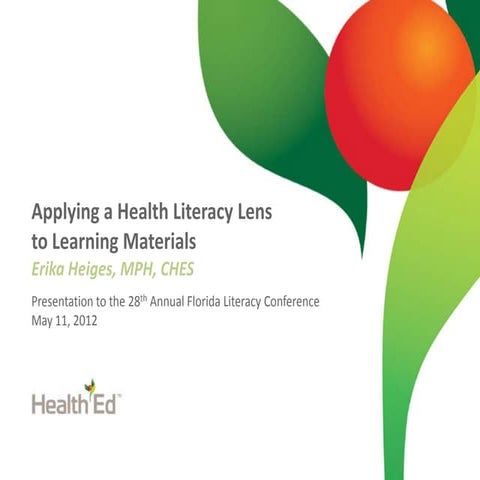 Don Nutbeam | The evolving concept of health literacy | PDF