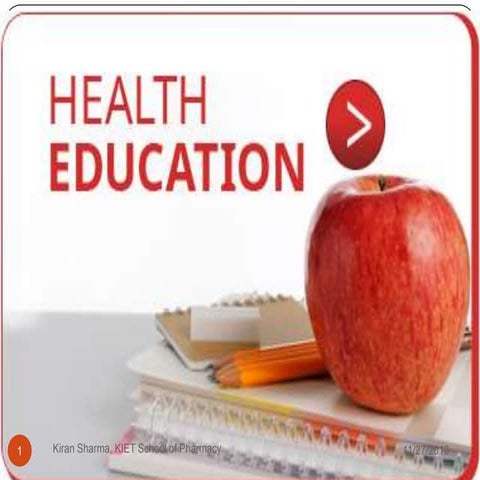 Health education | PPTX