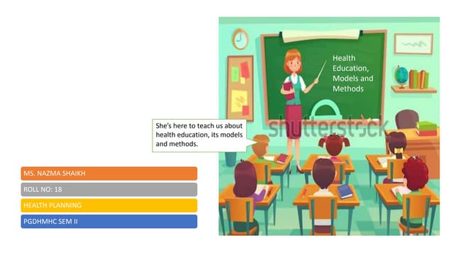 School Health and Wellness Programme -.pptx | Children\'s Health ...