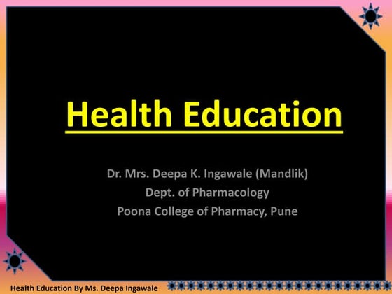 Health and Wellness | PPT