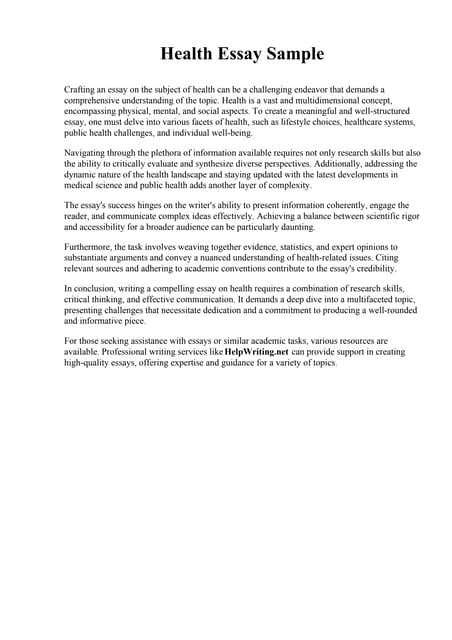 Essays On Health.pdf