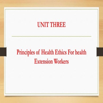 health ethics unit three.pptx
