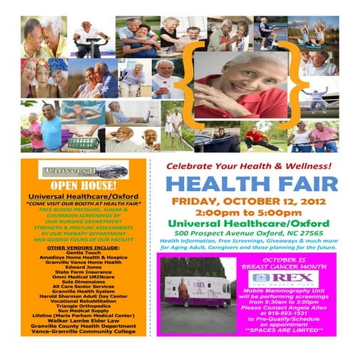 Health fair flyer | PDF