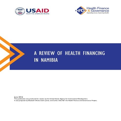 A Review of Health Financing in Namibia | PDF