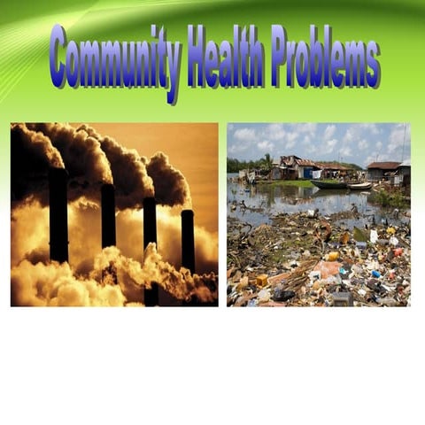 Health Garde 7 K-12 Community Health Problem Quarter 4 | PPT