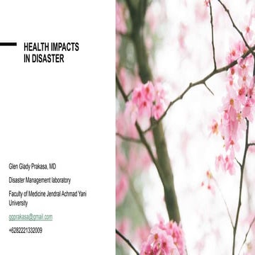 health impact by disaster by Glen unjani.pptx