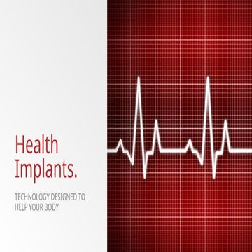 Health Implants, how it is funded, who it helps and how it benefits ...