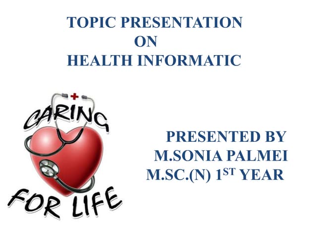 Health Informatics | PPTX