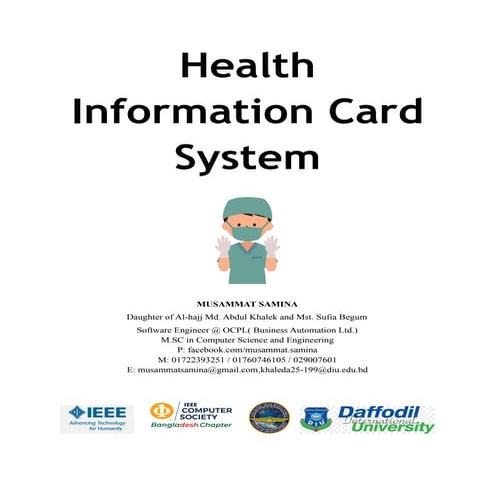 Health information card | PDF
