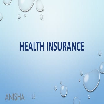 Health insurance | PDF