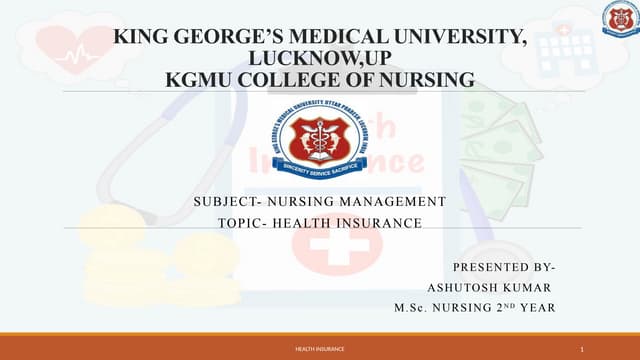 Health insurance | PPTX