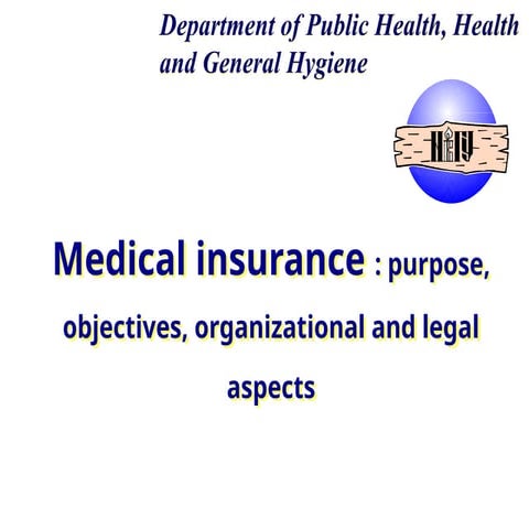 Health insurance.pptx describe the system of health insurance | PPTX