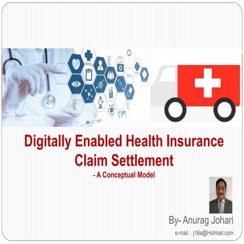Conceptual model for digitally enabled health insurance claim ...