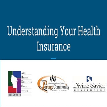 Health insurance literacy | PPT