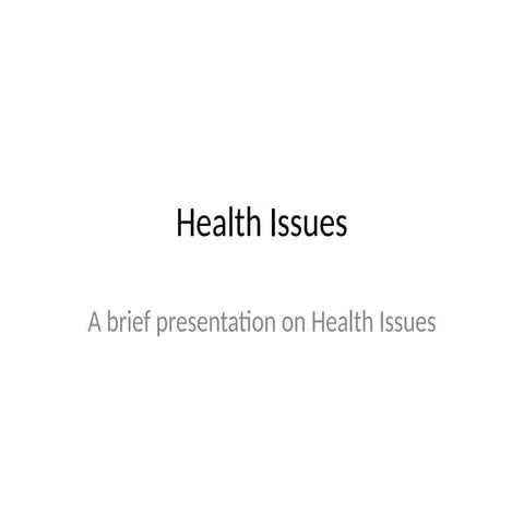 Understanding Common Health Issues and Preventive Measures for Better ...
