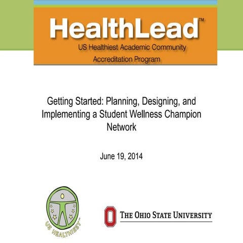 Getting Started: Planning, Designing, and Implementing a Student ...