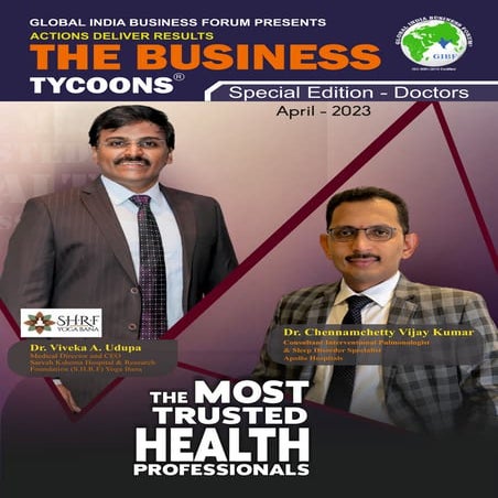 The Business Tycoons (May-2023) - Health Care Magazine | PDF