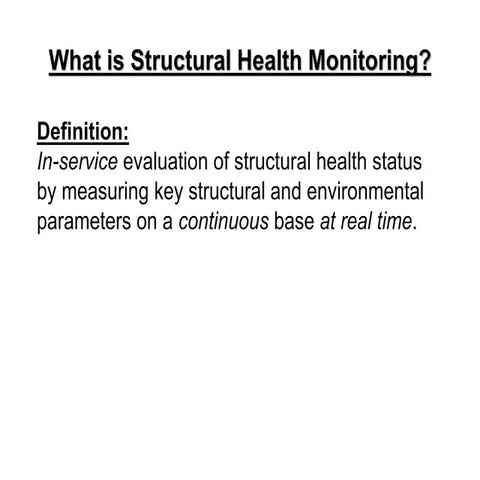 Health monitor for civil engg structure.ppt