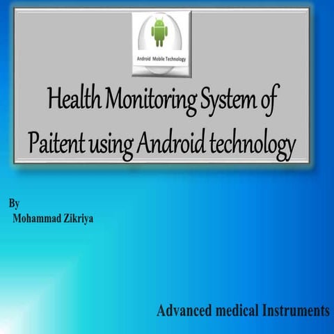 Health monitoring of patient using Telemedicine and android technology ...