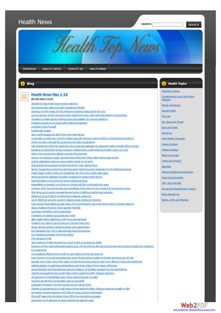 Healthmedicinet medicaltest s | PDF