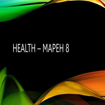 Health PE – mapeh 8.pptx