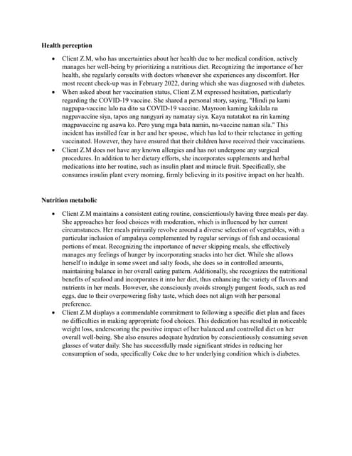 Gordons 11 functional pattern (seizure disorder) | DOCX | Digestive Disorders | Diseases and ...