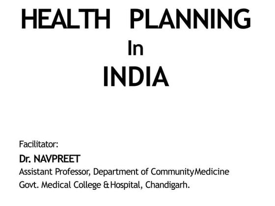 evolution of public health in india | PPT