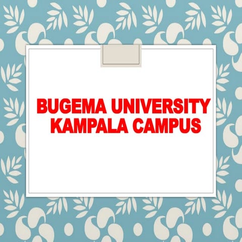 Bugemas university kampala Cenozoic.pptx