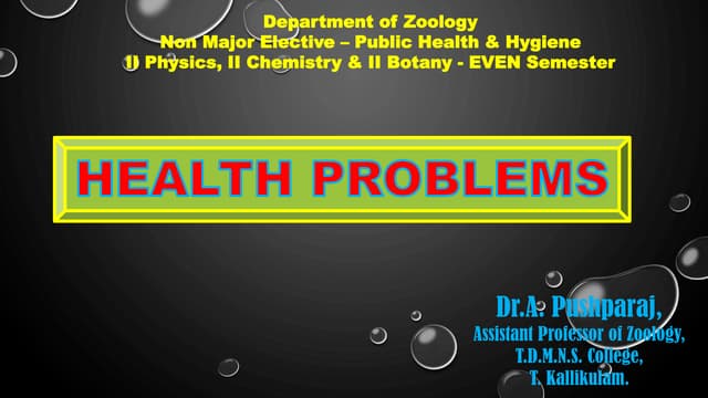 HEALTH PROBLEMS IN INDIA PPT.pptx