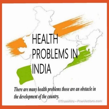 Health problems in India, Community health nursing | PPTX