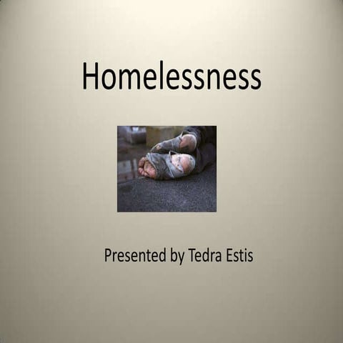 Homeless ppt (1) | PPTX