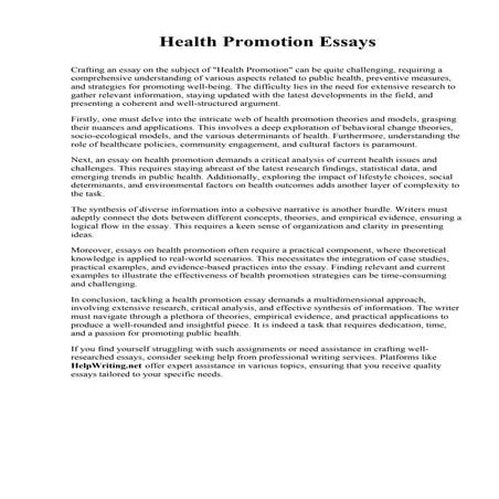 Health Promotion Essay.pdf