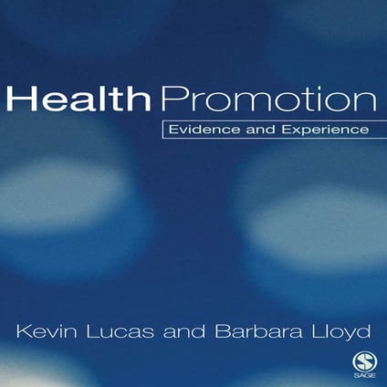 Health promotion,evidence and_experience | PDF
