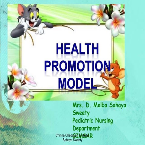 Health promotion model | PPT