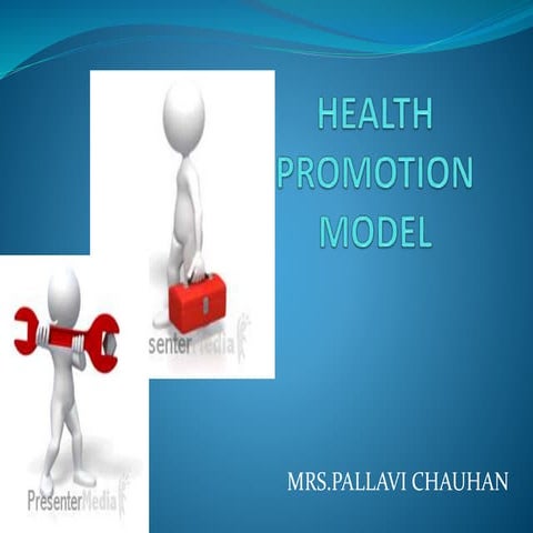 Health promotion model | PPTX