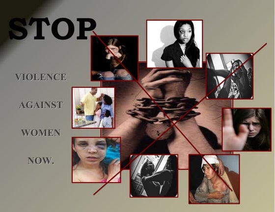 Health promotion poster end violence against women | DOCX