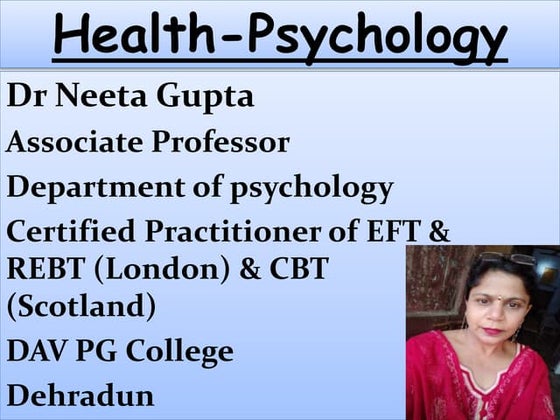 THE BIOMEDICAL MODEL OF HEALTH | PPT